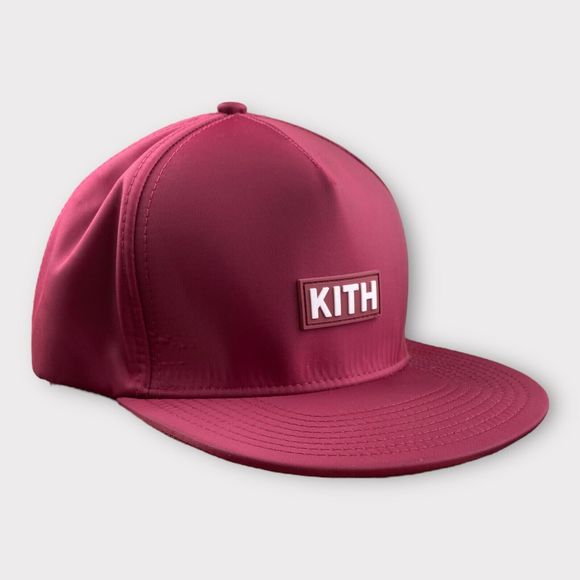 Kith | Accessories | Rare Kith 24 Landmarks Maroon Hat Pinch Crown ...